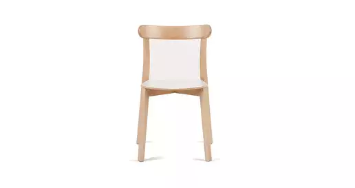 Krzesło drewniane Paged ICHO A 4420 model gładki