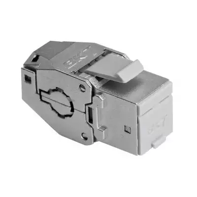 Moduł BKT RJ45 kat.6, ekranowany, keystone, beznarzędziowy